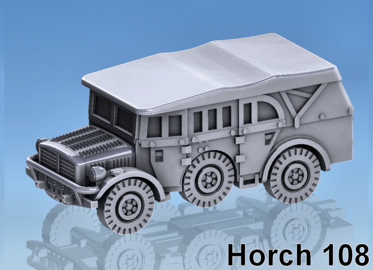 German - Horch 108 (3) - Day of Battle Games POD