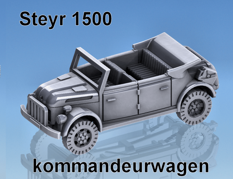 German - Steyr 1500 (3) - Day of Battle Games POD